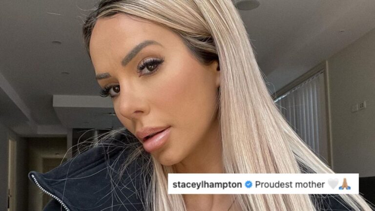 Stacey Hampton Shares Photos of Sons at Shane Smith's Funeral
