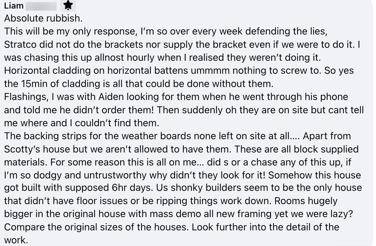 The Block's Sharon and Ankur's Builder Hits Back at Shed Drama