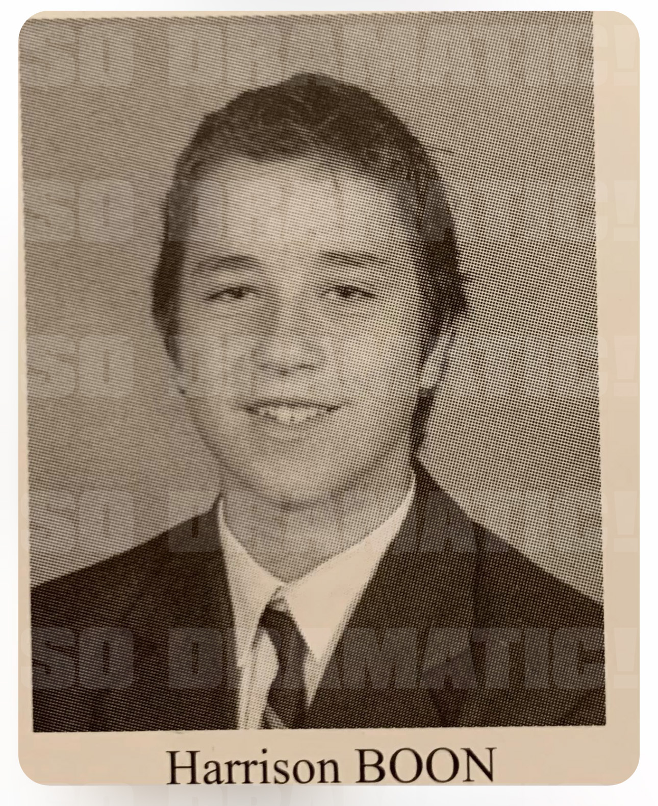 MAFS' Harrison Boon's high school yearbook photos