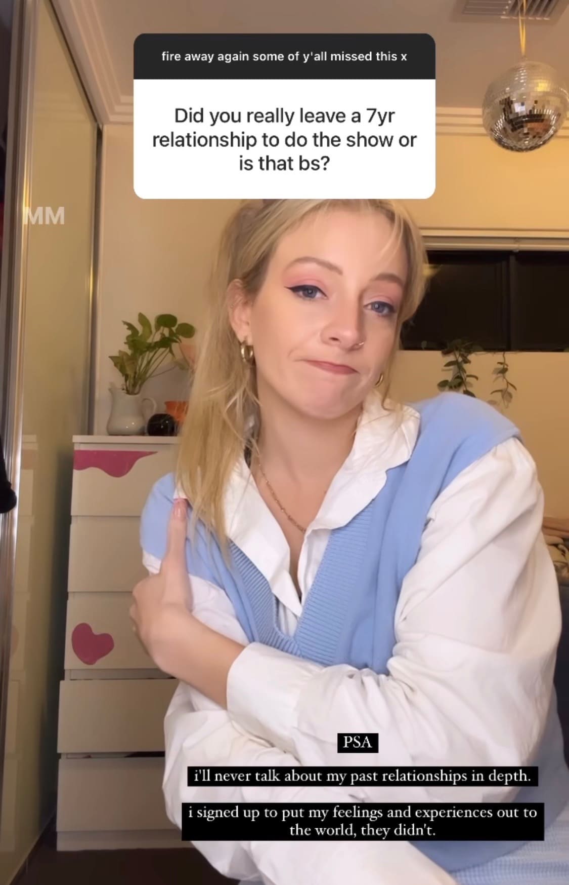 MAFS' Lyndall Grace denies DUMPING boyfriend for the show