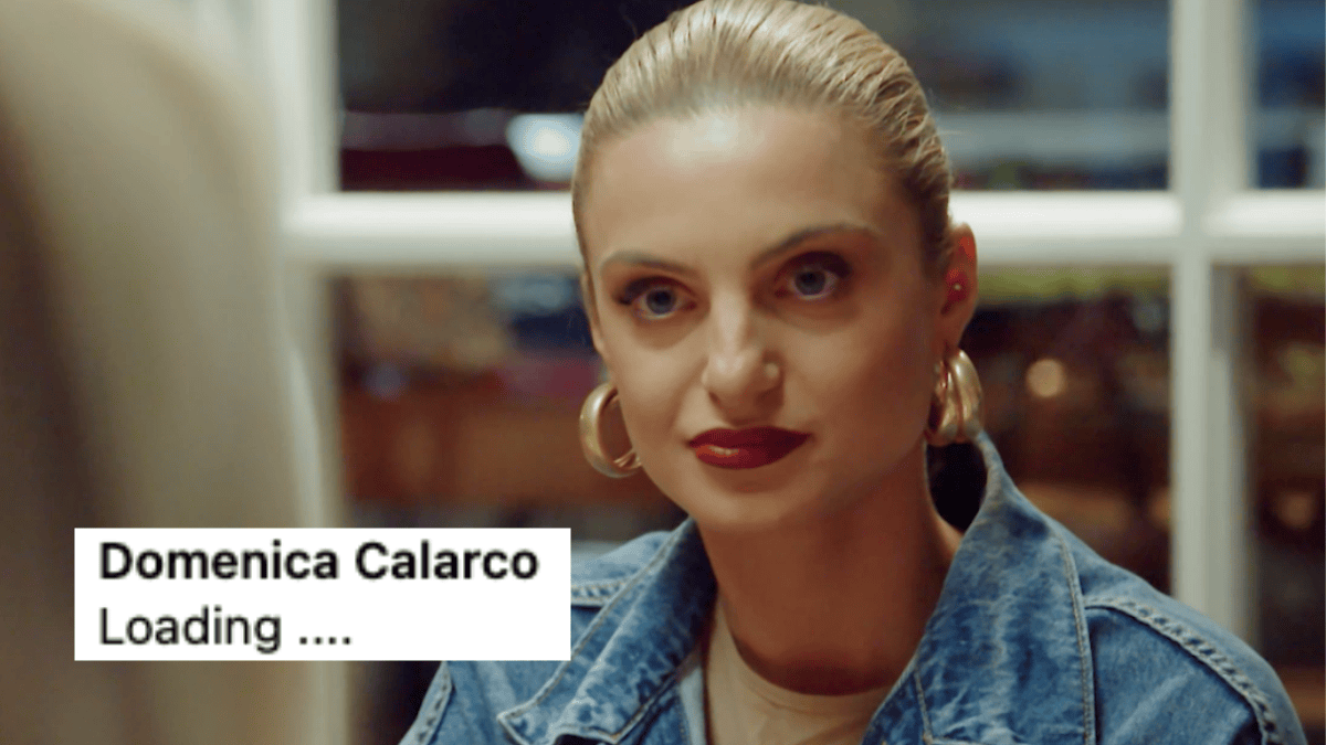 Domenica Calarco removes Sit With Us podcast from Instagram bio